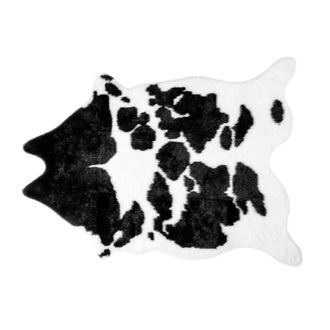 Amosfun Warme Decke Bereich Teppich Greifer Pads Slip Teppich Pad Greifer Teppich Boden Teppich Boden Pad Mit Milch Kuh Muster f&uuml;r Couch Bett Sofa