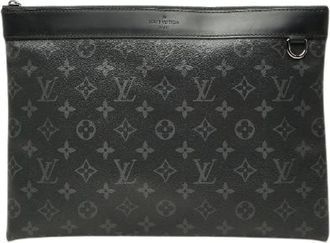 Louis Vuitton Pre-owned Pochette Discovery Monogram Eclipse pochette - Homme - Pre-owned - Noir - Taille: ONE Size
