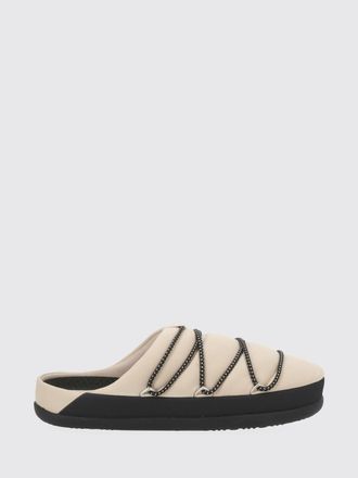 Moon Boot Flache Mules aus Ripstop-Nylon mit Gurtb&auml;ndern und Gummisohle