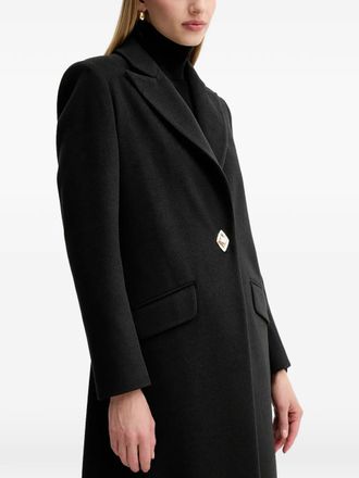 Fracomina manteau &agrave; ornements - Noir