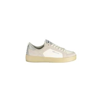 Gas Gas, Femme, Chaussures, Blanc, Taille: 38 EU Polyurethane Low-Top Baskets