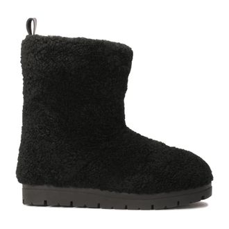 Kazar Schwarze Schneestiefel mit Schafswolle - - Shoes - Damen - Schwarzk - 36 EU
