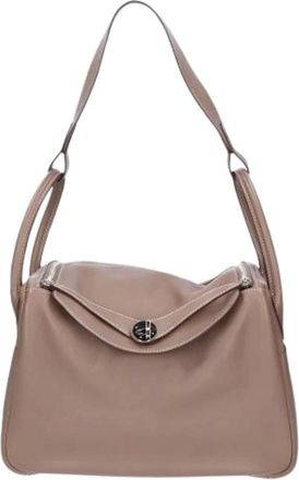 Herm&egrave;s Sac bandouli&egrave;re vintage doccasion - Femme - Pre-owned - Beige - Taille: ONE Size