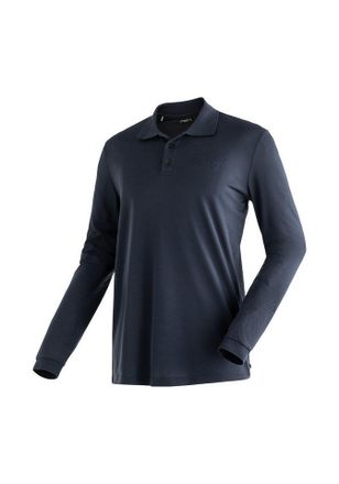 Maier Sports Langarm-Poloshirt Ulrich L/S Herren Polo langarm, leichtes Funktionsshirt, Langarmshirt, Reg. Fit