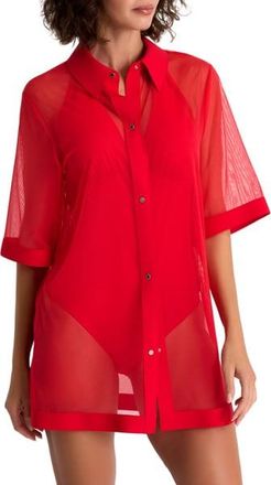 Shan Robe de plage Mia transparente