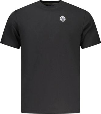 North Sails Homme, Tops, Noir, Taille: L T-shirt &agrave; col rond