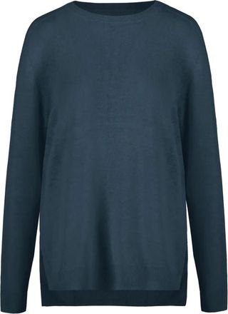 Bomboogie Femme, Pulls, Bleu, Taille: 44 FR Mw8589Tn06 Linen Sweater