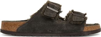 Birkenstock Pantoletten Birkenstock Arizona Shearling 1020566 Braun