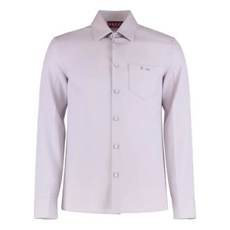 Gucci Slim-fit Shirt - - Shirts - Herren - Lila - L