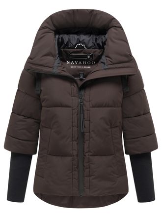 Navahoo Damen Winter Steppjacke Lotusherz XIV - warm, funktional & urban