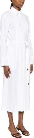 Max Mara Femme, Robes, Blanc, Taille: 40 FR Shirt Robes