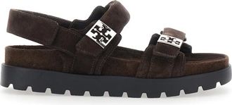 Tory Burch Femme, Chaussures, Brun, Taille: 39 EU Mellow Sport Sandal