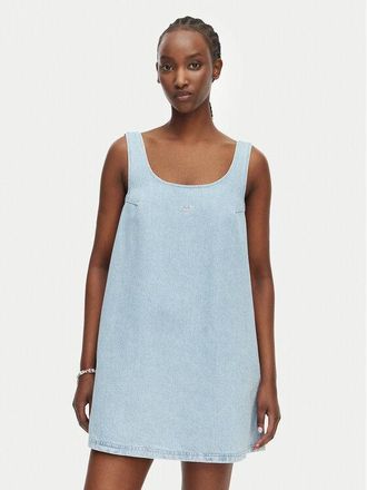 Roxy Jeanskleid Beach Flow ERJDD03007 Blau Regular Fit