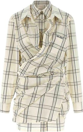 The Attico Robe Au Genou - Multicolore