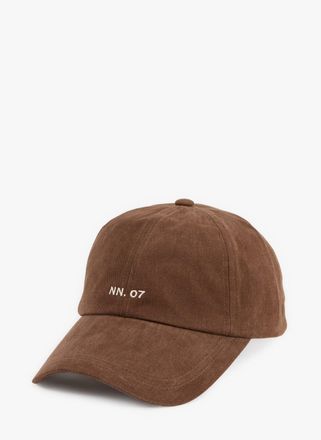 Nn.07 Casquette brod&eacute;e en coton et toile