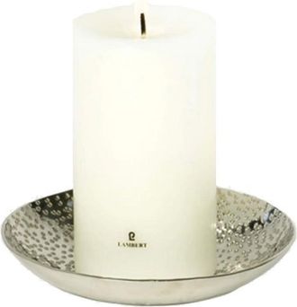 LAMBERT Jamal Kerzenteller Vernickelt D16 cm D8 cm