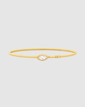 Michael Kors Marquise Drahtarmband in Gold