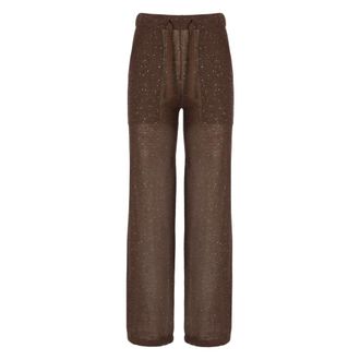 KANGRA Damen, Hosen, Braun, SGr&ouml;&szlig;e