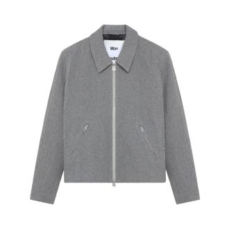 Won Hundred Dutton Jacket - Homme - Vestes - Gris - Taille: S
