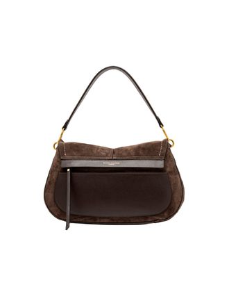 Gianni Chiarini Womens Shoulder Bag Helena Round Mocha