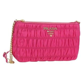 Prada Sac bandouli&egrave;re vintage Pre-owned - Femme - Pre-owned - Rose - Taille: ONE Size