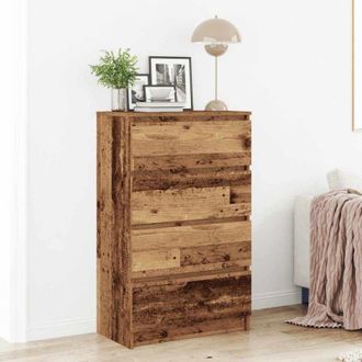 vidaXL Buffet vieux bois 60x35x98,5 cm bois ding&eacute;nierie Vidaxl