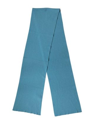 Dolce & Gabbana Mens Cashmere Knit Neck Wrap Scarf Blue