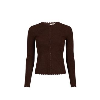 Petite Mendigote Cardigan Maud droit col rond boutonn&eacute;