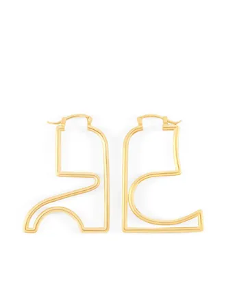 Courr&egrave;ges AC Ohrringe - Gold