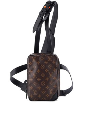 Louis Vuitton sac &agrave; bandouli&egrave;re Solar Ray Utility Harness Bag - Noir