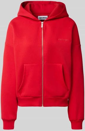 Review Relaxed Fit Basic Sweatjacke mit Kapuze