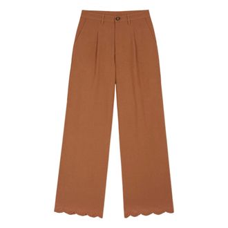 Emile Et Ida Pantalon Brod&eacute; Coton Emile et Ida