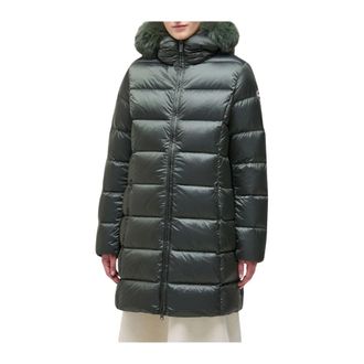 Colmar Langer Daunenmantel - - Sport - Damen - Gr&uuml;n - XS