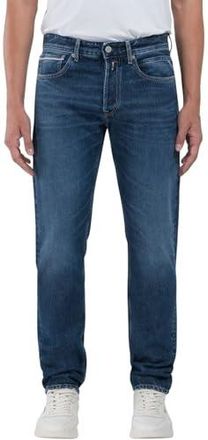 Replay Grover Jeans, Bleu fonc&eacute; (007), 38W / 32L Homme