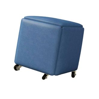 Generic 5-in-1-Stapelhocker-Set, platzsparender stapelbarer Hocker, leicht for Wohnzimmer, Schlafzimmer, Spielzimmer, Garten, B&uuml;ro, Balkon(Color 5,45x45cm)