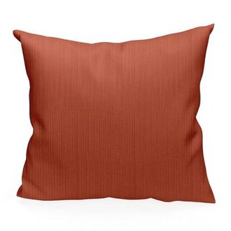 Soleil d'Ocre Velvet Coussin Velours, Terracota, 40x40 cm