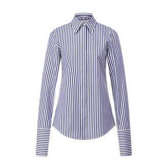 Sportmax Gestreiftes Hemd Conio - - Blouses & Shirts - Damen - Blau - XS