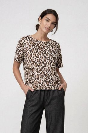 Monari T-Shirt 810133 modernem Leodruck