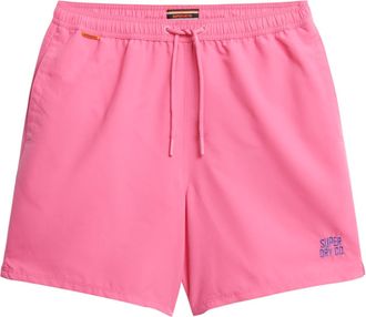 Superdry Herren Essential 16-Zoll-Badeshorts Shocking Pink XXL