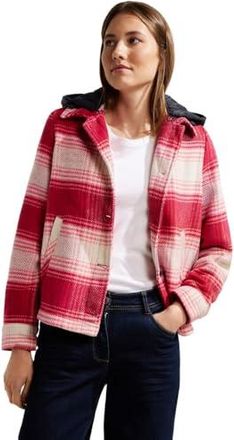 Cecil B211956 Blouson transitoire, Casual Red, L Femme