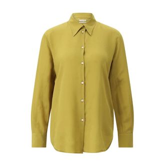 Massimo Alba Seiden Selma Bluse - - Blouses & Shirts - Damen - Gr&uuml;n - XS