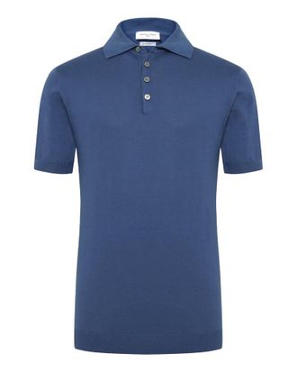 Daniele Fiesoli Softes Poloshirt aus edler Giza-Baumwolle in