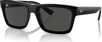 Ray-Ban Warren Bio-based Sonnenbrillen Schwarz Fassung Grau Glas 54-20