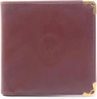 Cartier unisex, Pre-owned, Rouge, Taille: ONE Size Portefeuille Vintage Pre-owned