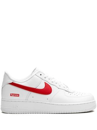 Nike x Supreme baskets Air Force 1 Shanghai - Blanc