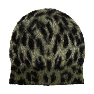 Laneus Animal Motif Beanie - - Accessories - Herren - Gr&uuml;n - ONE SIZE