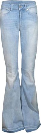 Dondup Femme, Jeans, Bleu, Taille: W28 Dp858 Ds0107Dmb2 Jeans &Eacute;vas&eacute;s