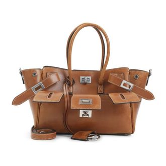 Balenciaga Bel Air Carry Handtasche - - Bags - Damen - Braun - ONE SIZE