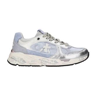 Premiata Femme, Chaussures, Bleu, Taille: 40 EU Mased Baskets