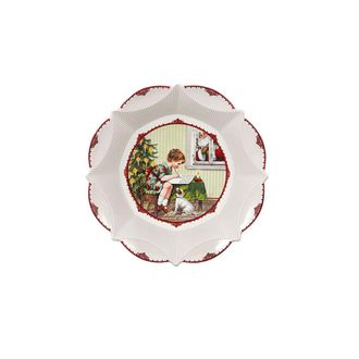 Villeroy & Boch 14-8332-3679 Geb&auml;ckteller, Porzellan, Wei&szlig;/Bunt